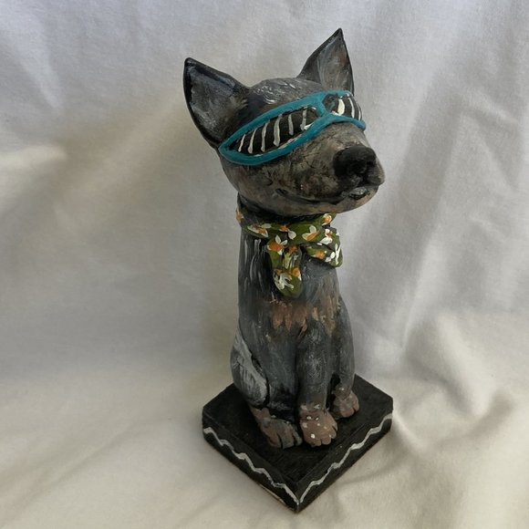 Meigsart | Dog | Blue Heeler Australian Cattle Dog Gourd Sculpture ...